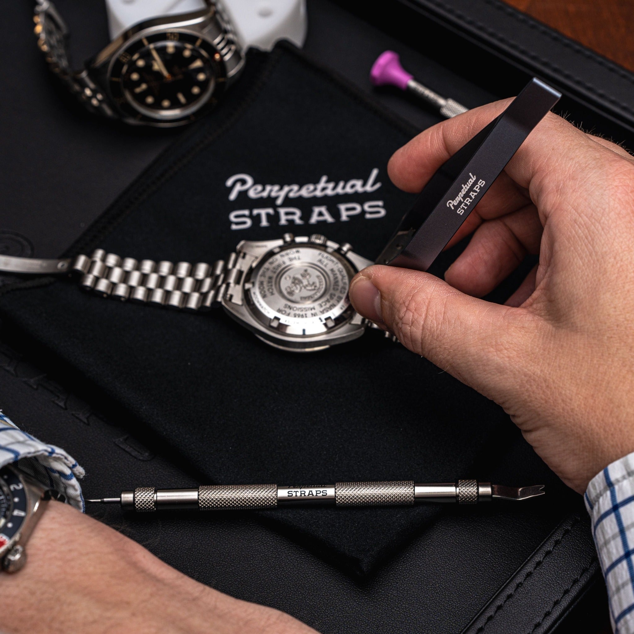 PLIER SPRING BAR TOOL - STRAP INSTALLATION for OMEGA SPEEDMASTER MOONW ...